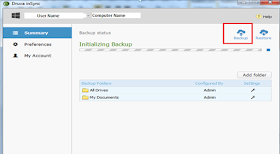 Techies Sphere: How to perform manual backup using Druva inSync Agent?