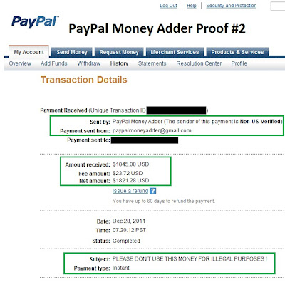 Paypal money adder v3 - montanalsa