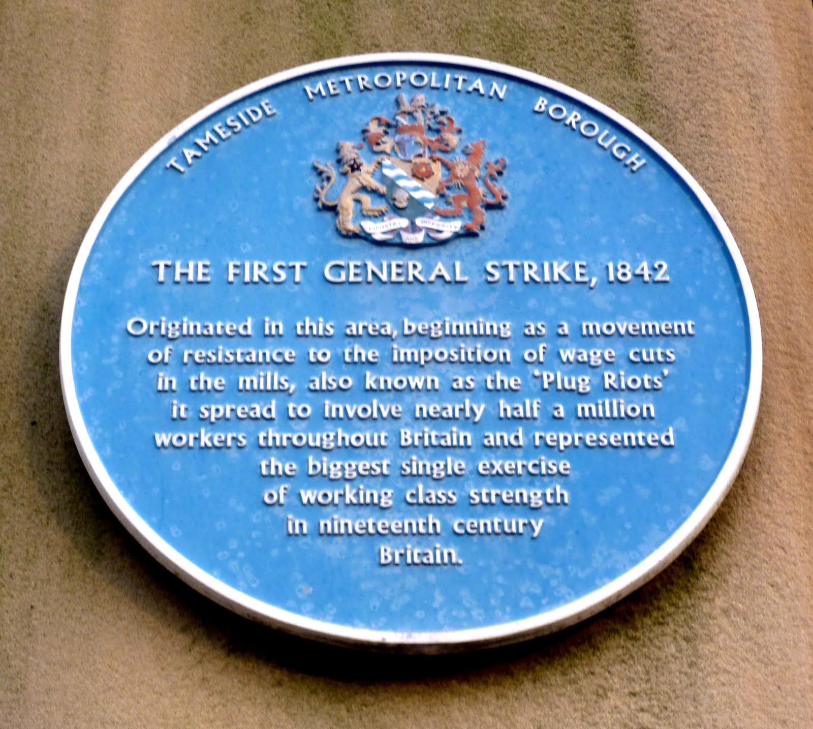 Dr Tony Shaw: The First General Strike of 1842, and Joseph Rayner ...