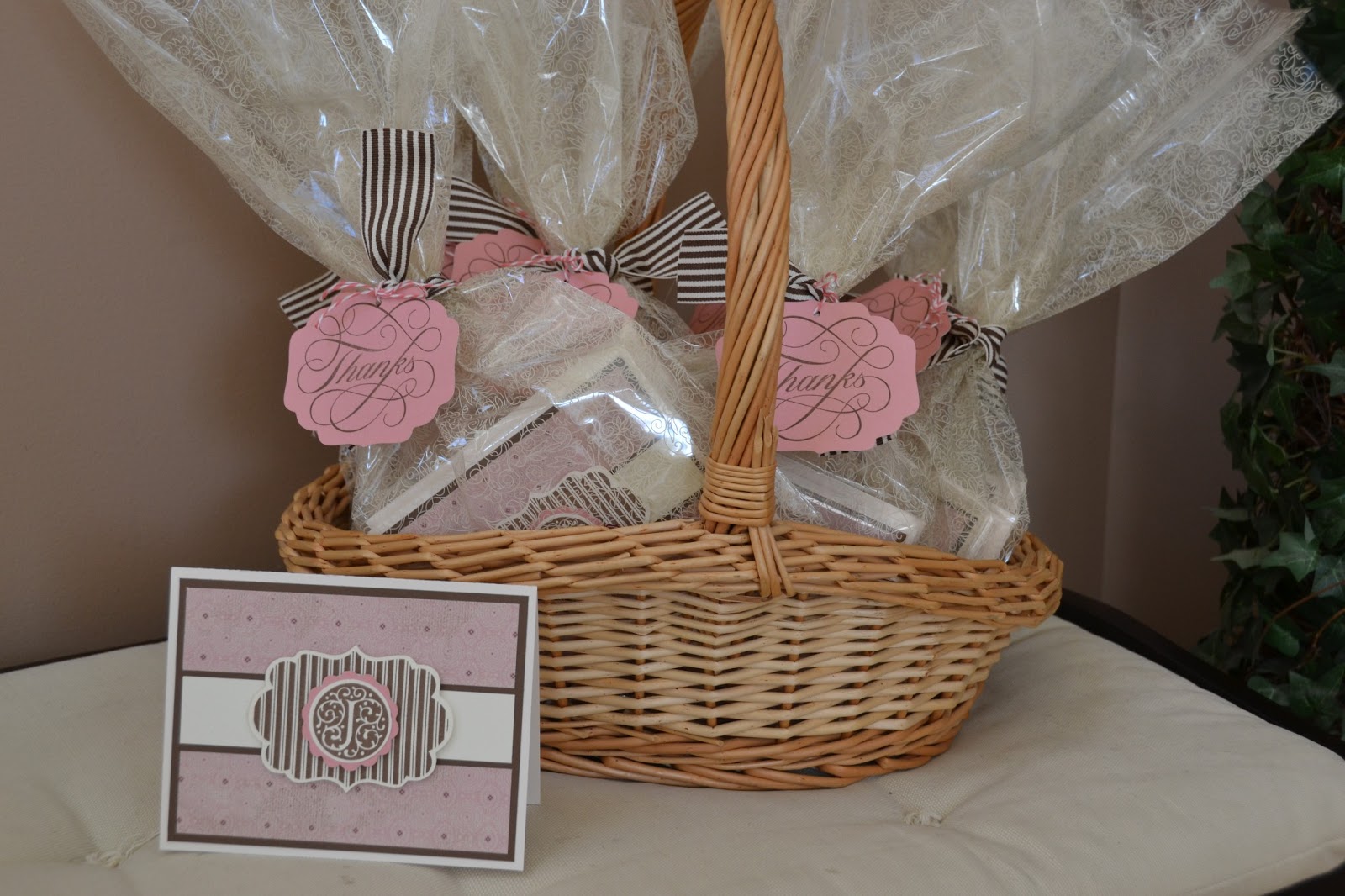 Scrappy Hour: Monogram Cards