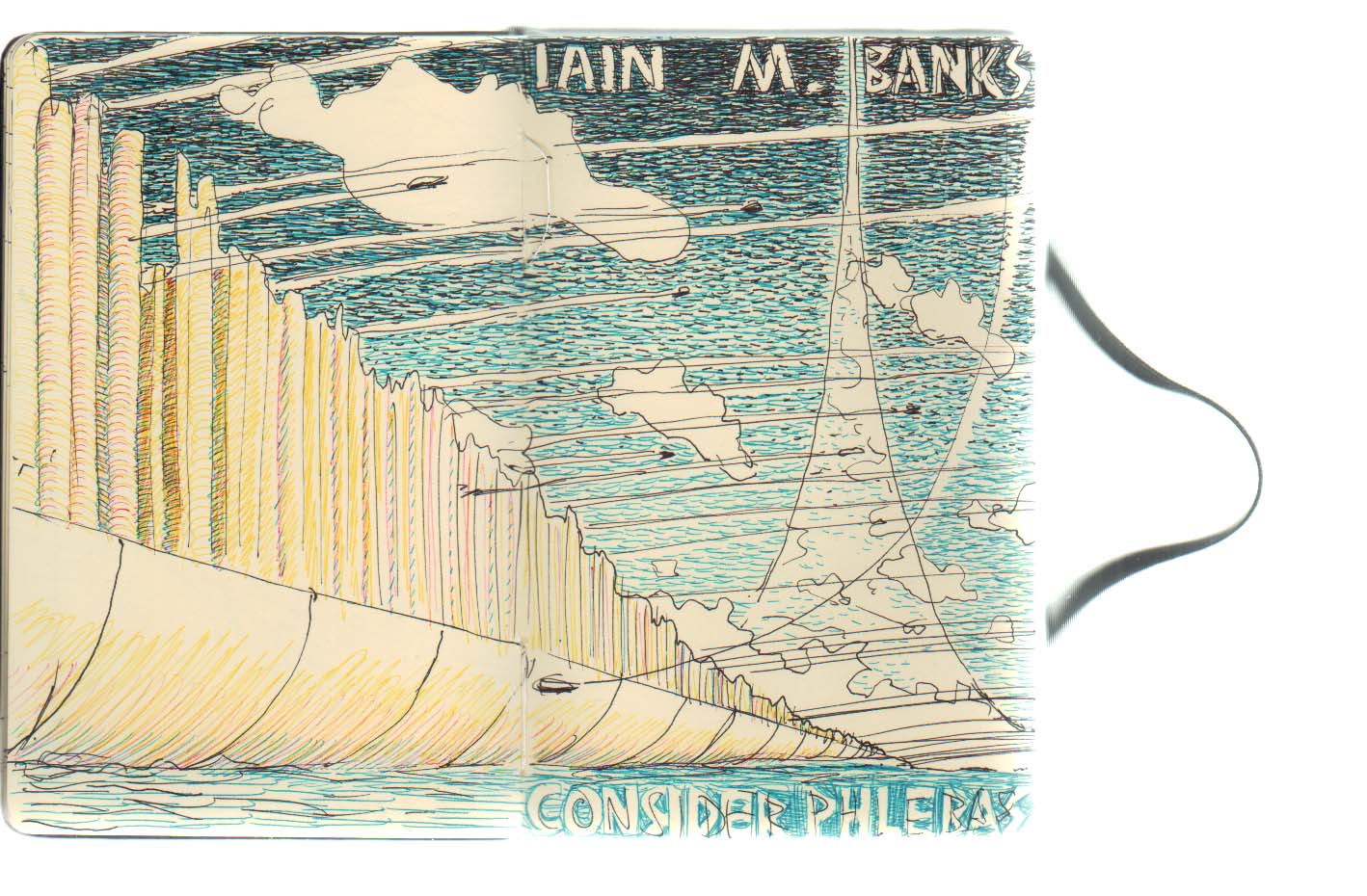 Cloudpine451: Iain M. Banks's Consider Phlebas poster