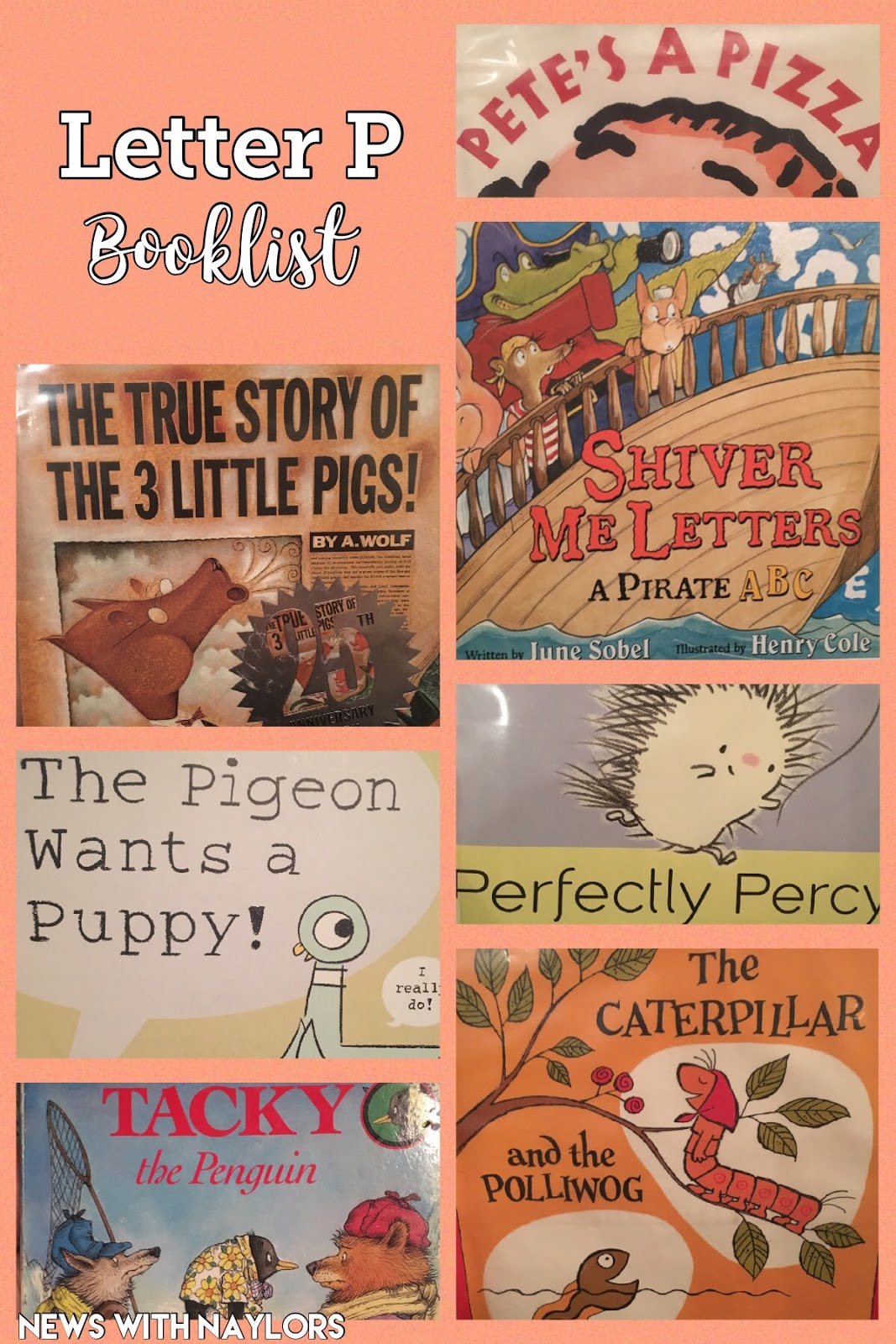 Letter P: Booklist