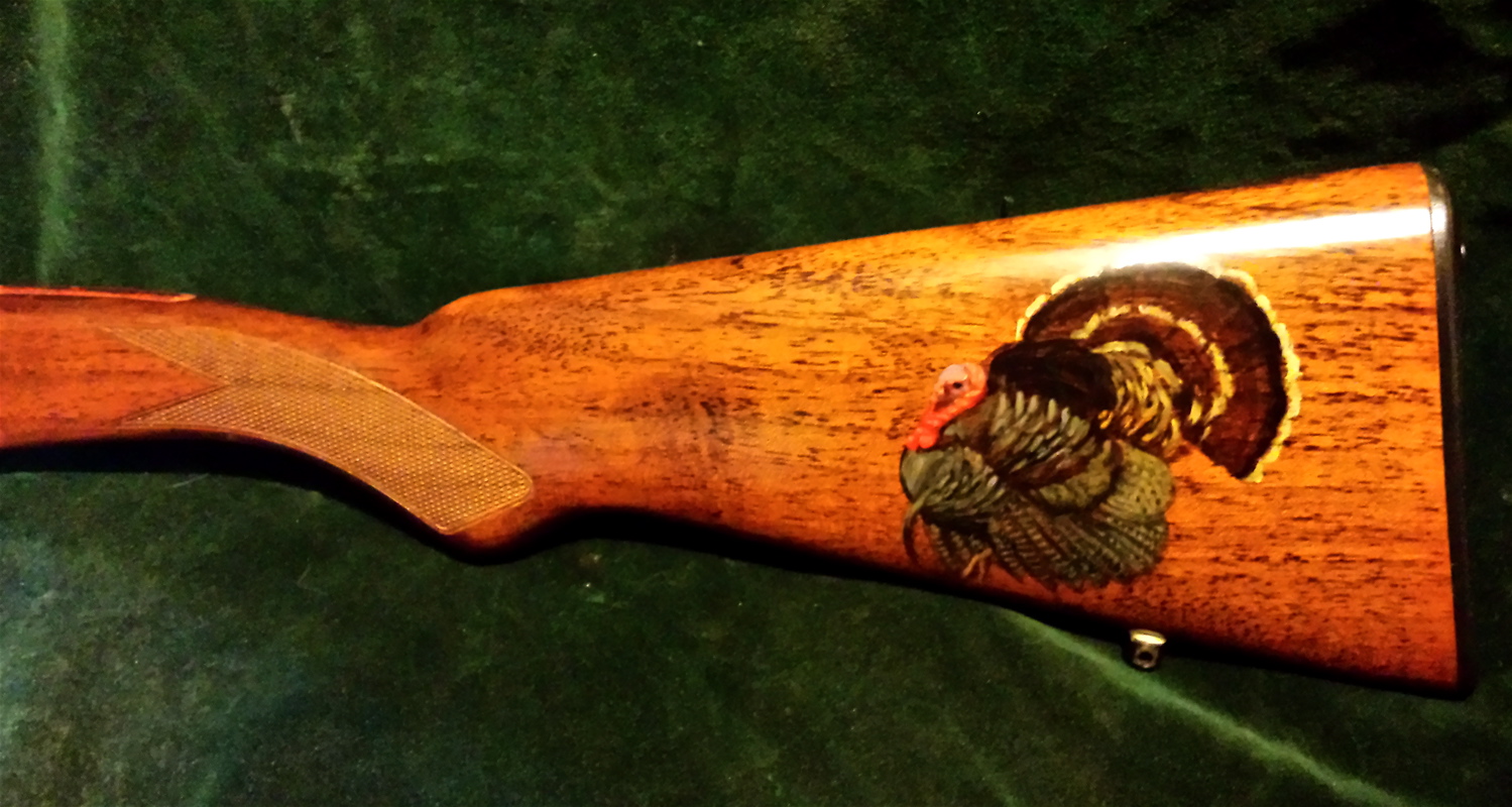 Stephen Bodio's Querencia: Painted Gunstocks