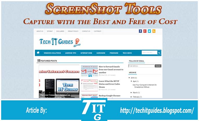3 Best Free Screenshot Capture Tools For Windows 10, 8, 7