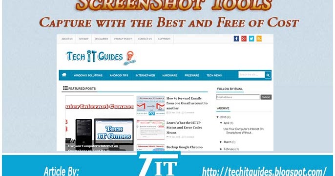 3 Best Free Screenshot Capture Tools For Windows 10, 8, 7