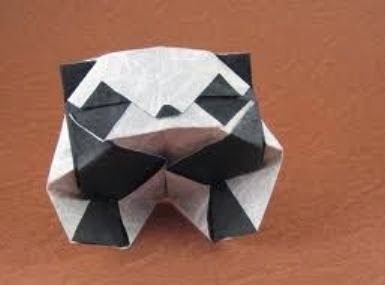 origami panda ~ origami instructions art and craft ideas