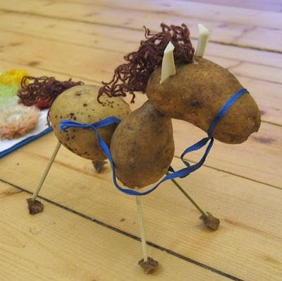 FUN GREEDY: Potato Art and Sculptures