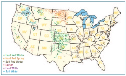 U.S. – Six Basic Wheat Classes
