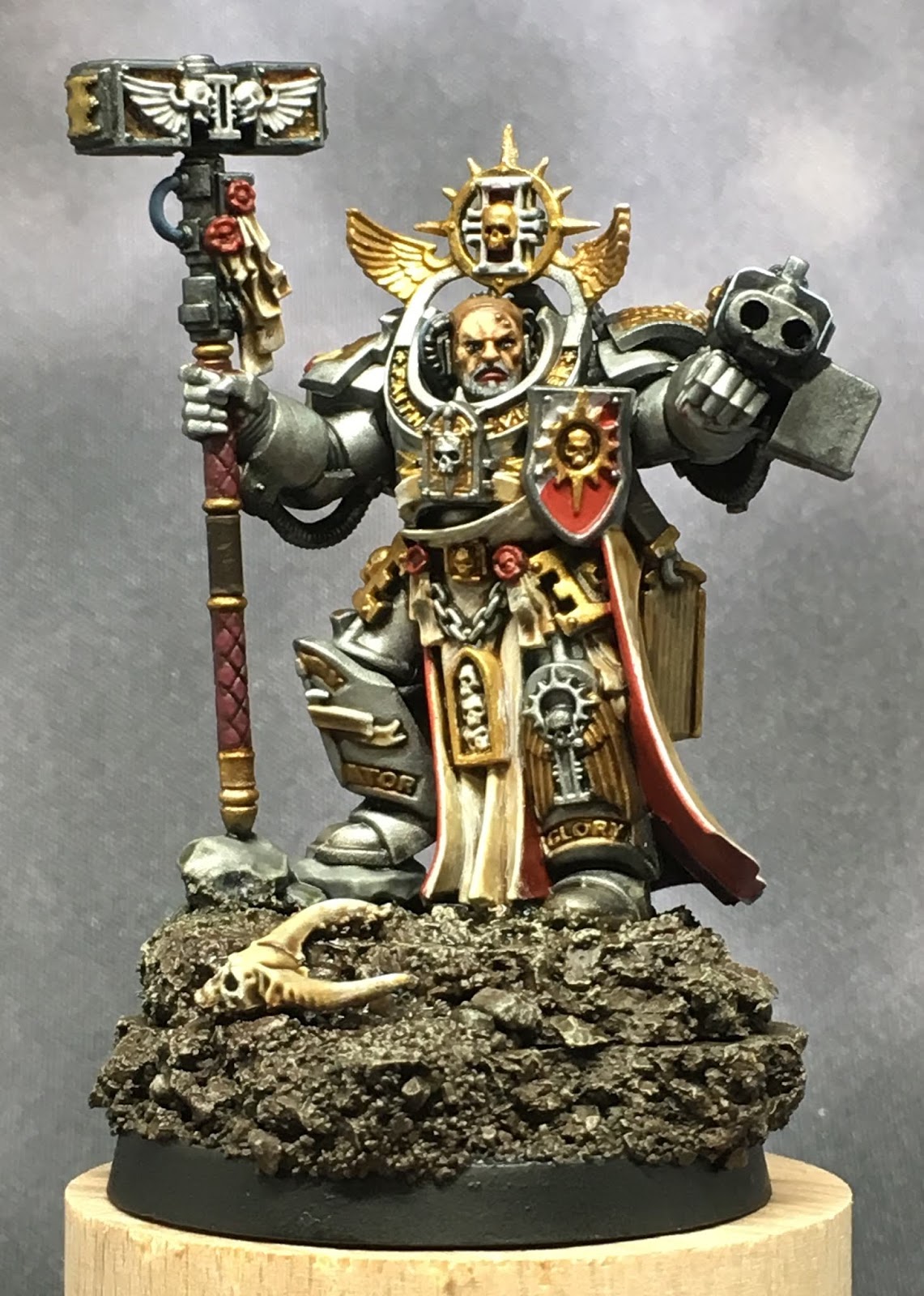 262nd Death Korps of Krieg: Grey Knights Grand Master Voldus - TO DONE