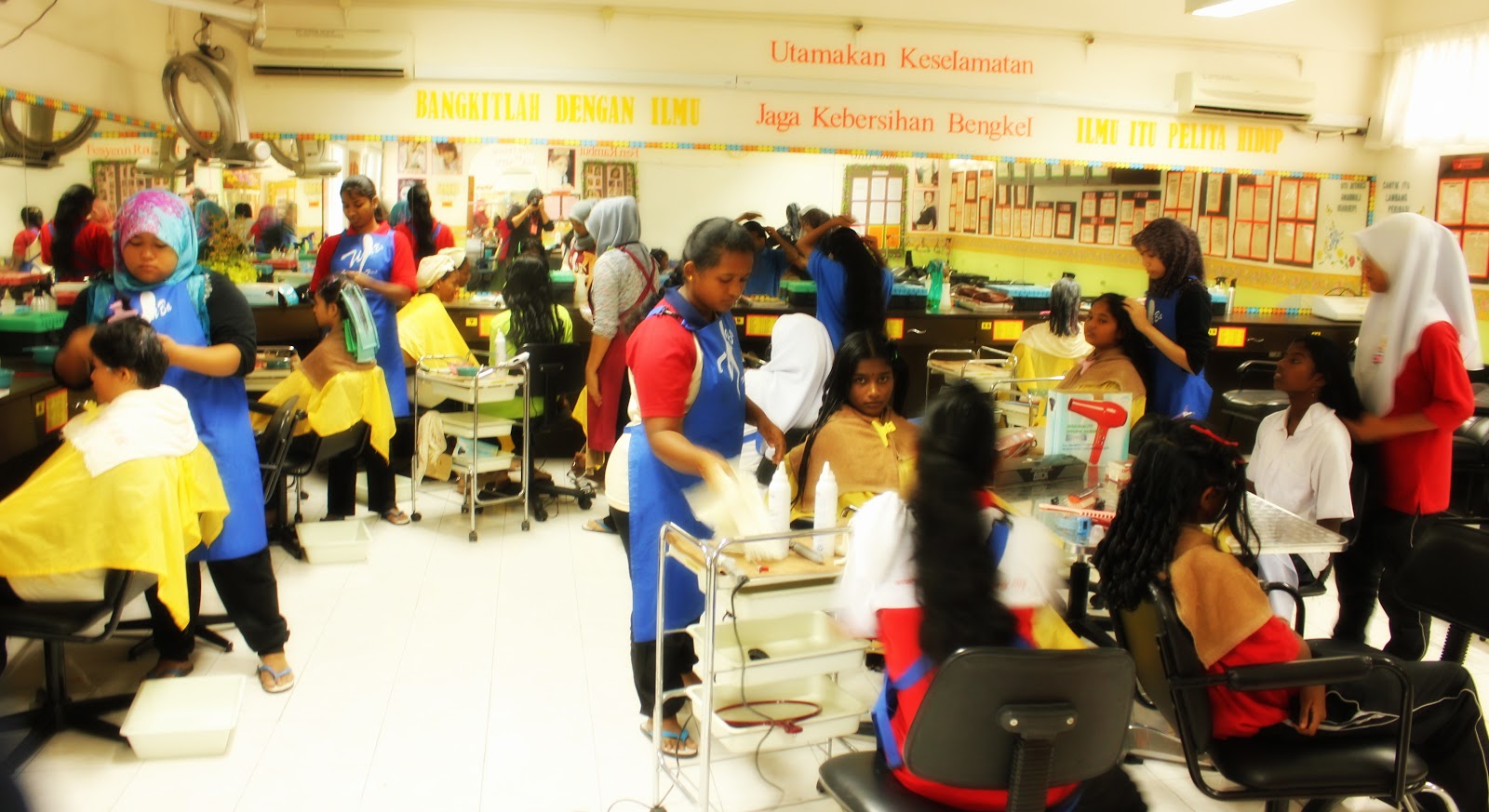 PANITIA MPV PENJAGAAN MUKA & DANDANAN RAMBUT SMKTTJ