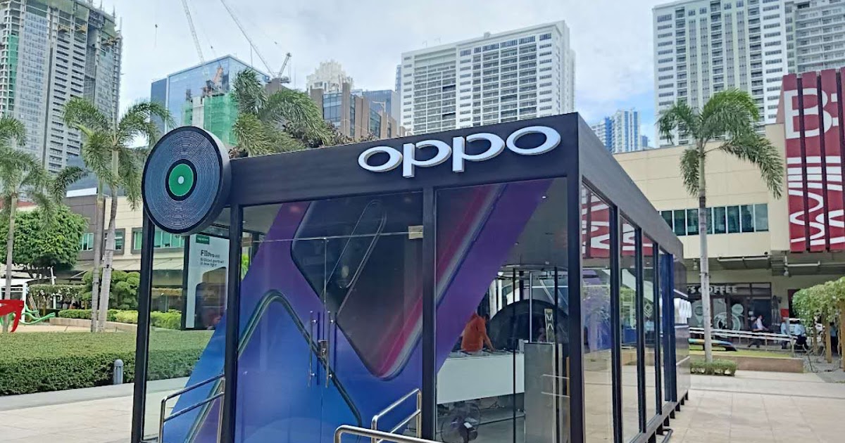 Lemon GreenTea: SPOTTED: OPPO’s First-ever Lifestyle Pop-up Store in BGC