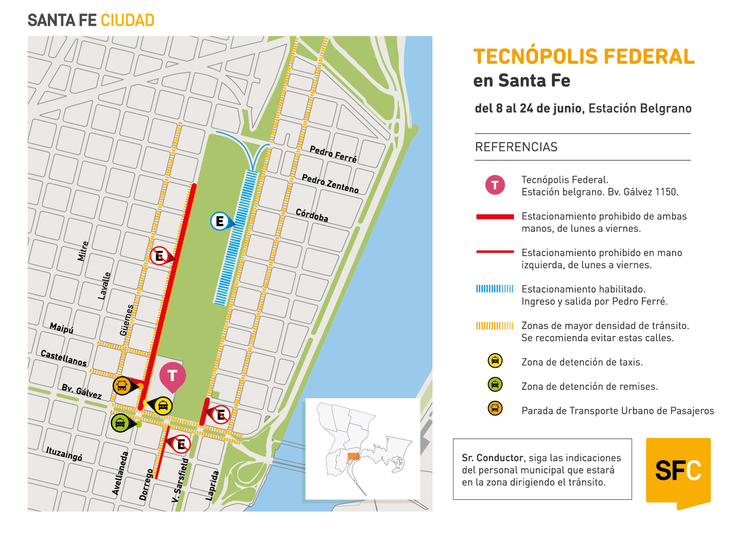 Tecnópolis Santa Fe - Como Llegar
