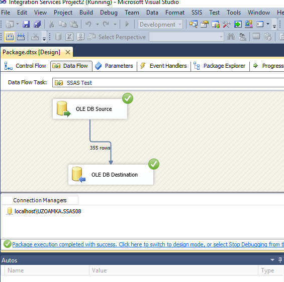 SSIS, SSAS & Stored Procedure