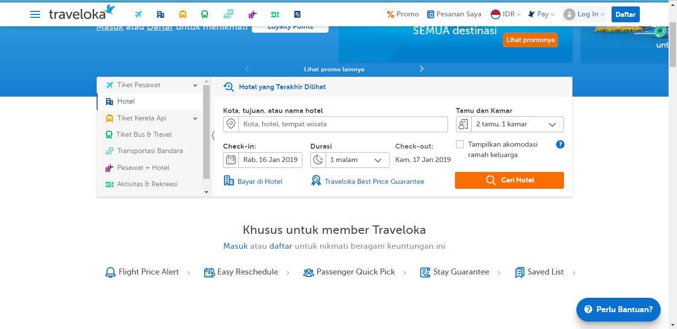 Review Traveloka: Melihat traveloka dari 10 element design