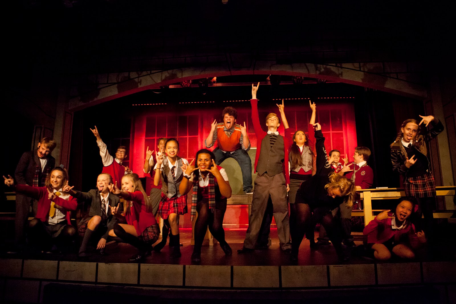 PHX Stages: photos - SCHOOL OF ROCK - Actor's Youth Theatre