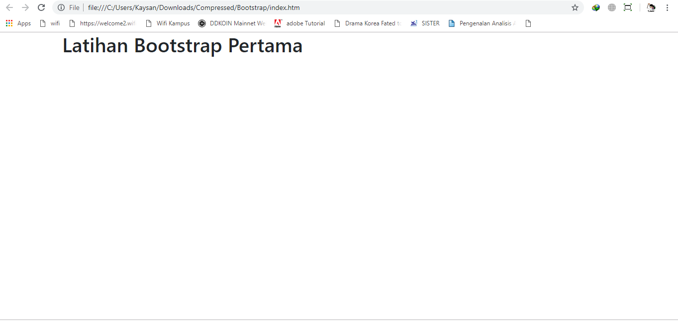 Pengenalan Bootstrap