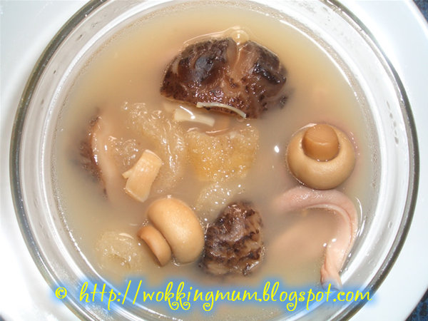 Pig Stomach and Fish Maw Soup 猪肚鱼瓢汤 | Recipes Recipe