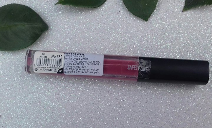 Sa kozmetikom na ti : ELIXIR Make Up Matte Lipgloss