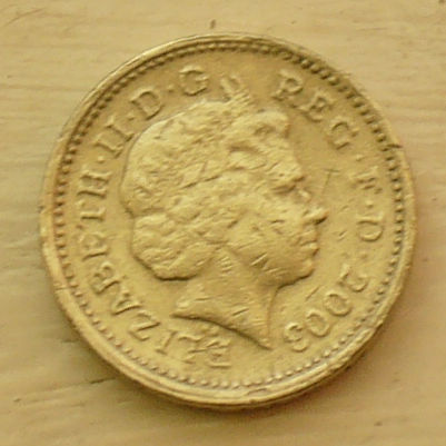 Lydia S Gray: Counterfeit Pound Coin 1