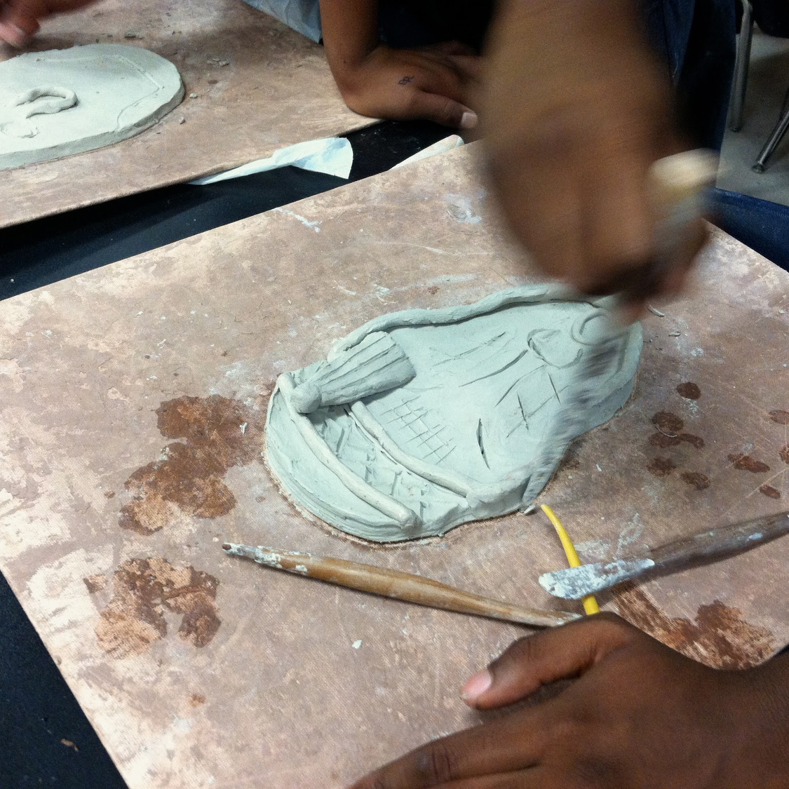 Mrs. Paul's Art Room: African Inspired Clay Masks
