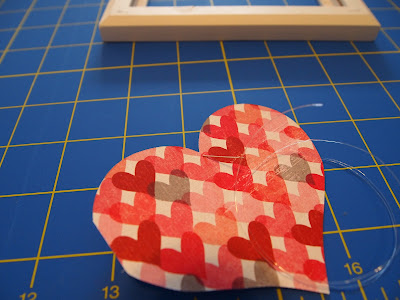 Craft Room Confidential: {Framed} Heart Art