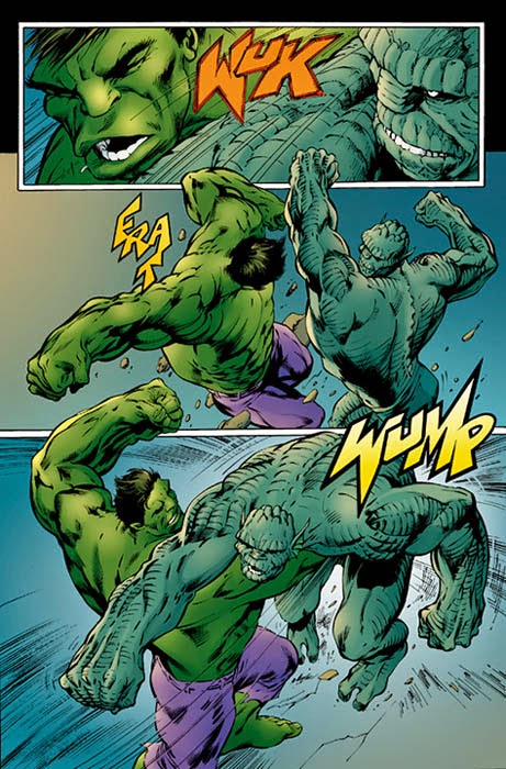 BLOOD WORK: CLASSIC ROCK: HULK VS ABOMINATION