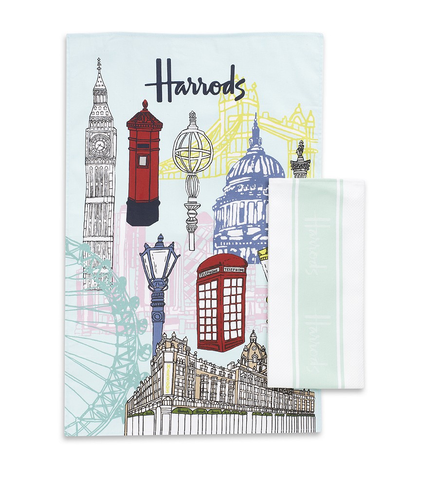 BEAUTIFUL POTTERY: Harrods Tea Towel Set