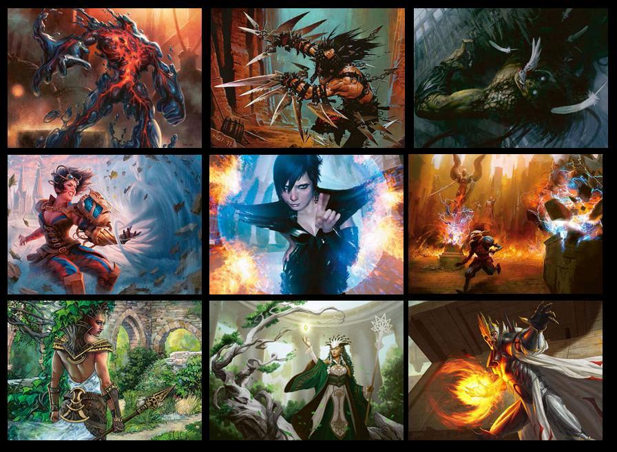 MTG Realm: Ravnica Art Dump