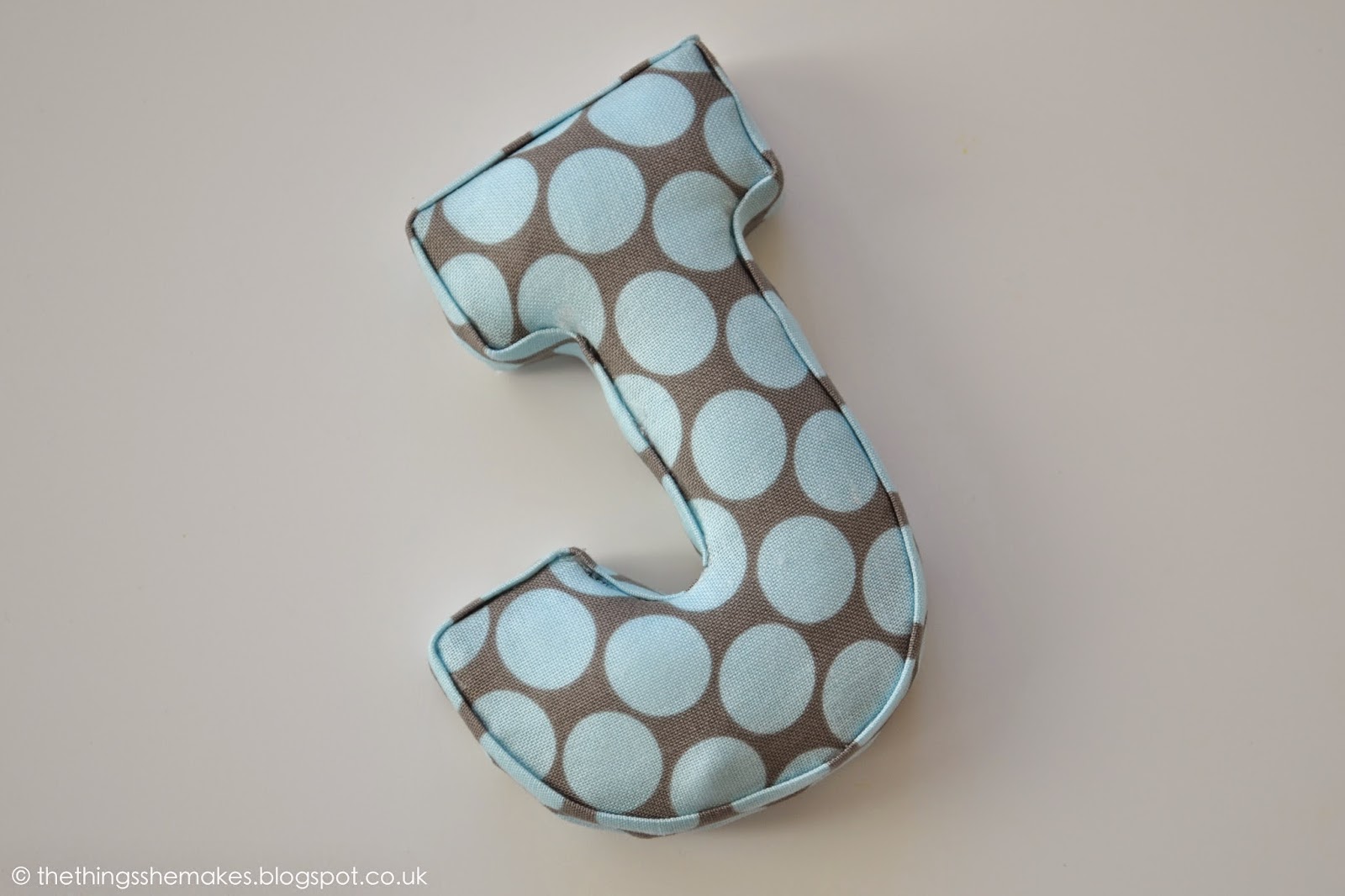 How to Make Padded Letters | The Things She Makes