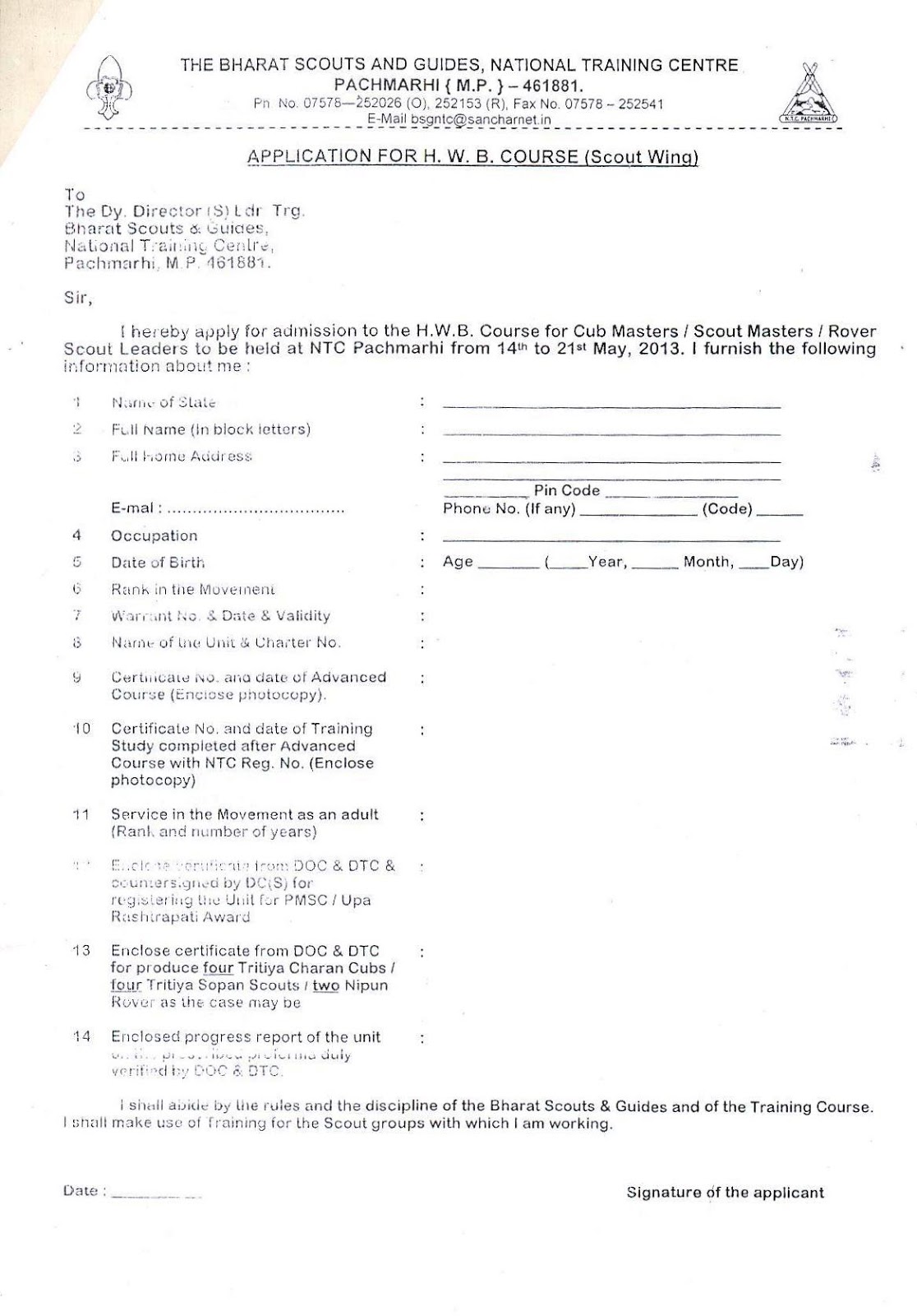 KVS Jammu Region BS&G Activities: HWB Courses for Scout Masters, Cub ...