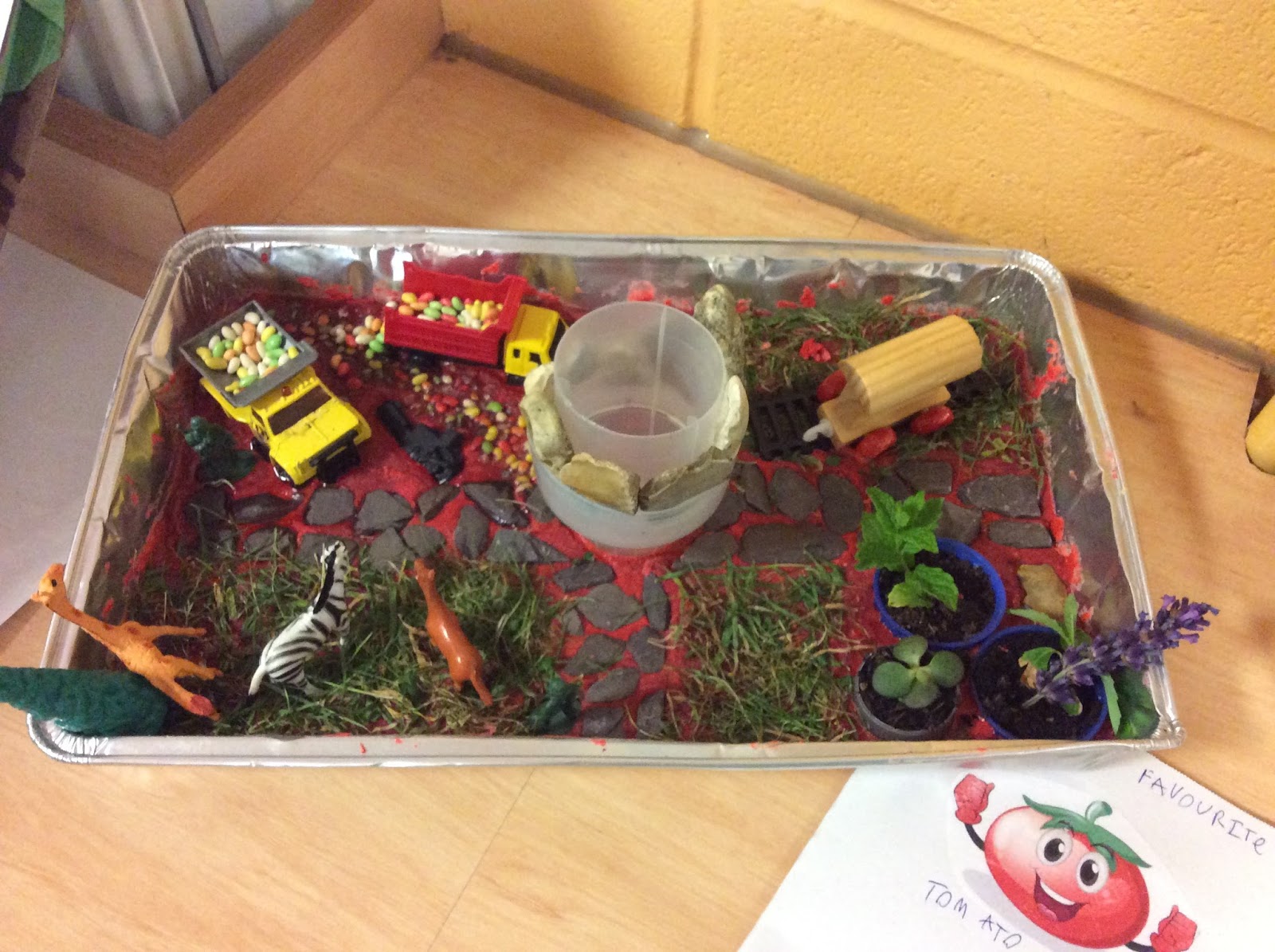 Chilcote Primary School: Year 1's 'Our Garden' homework projects