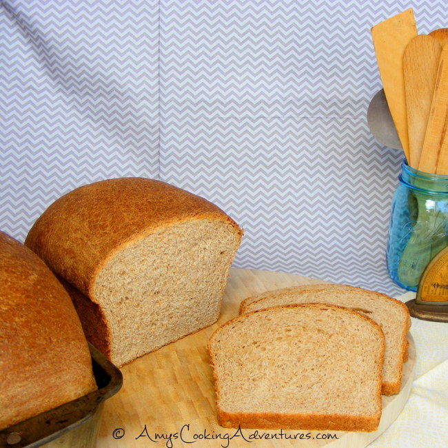 Whole Wheat Sandwich Bread