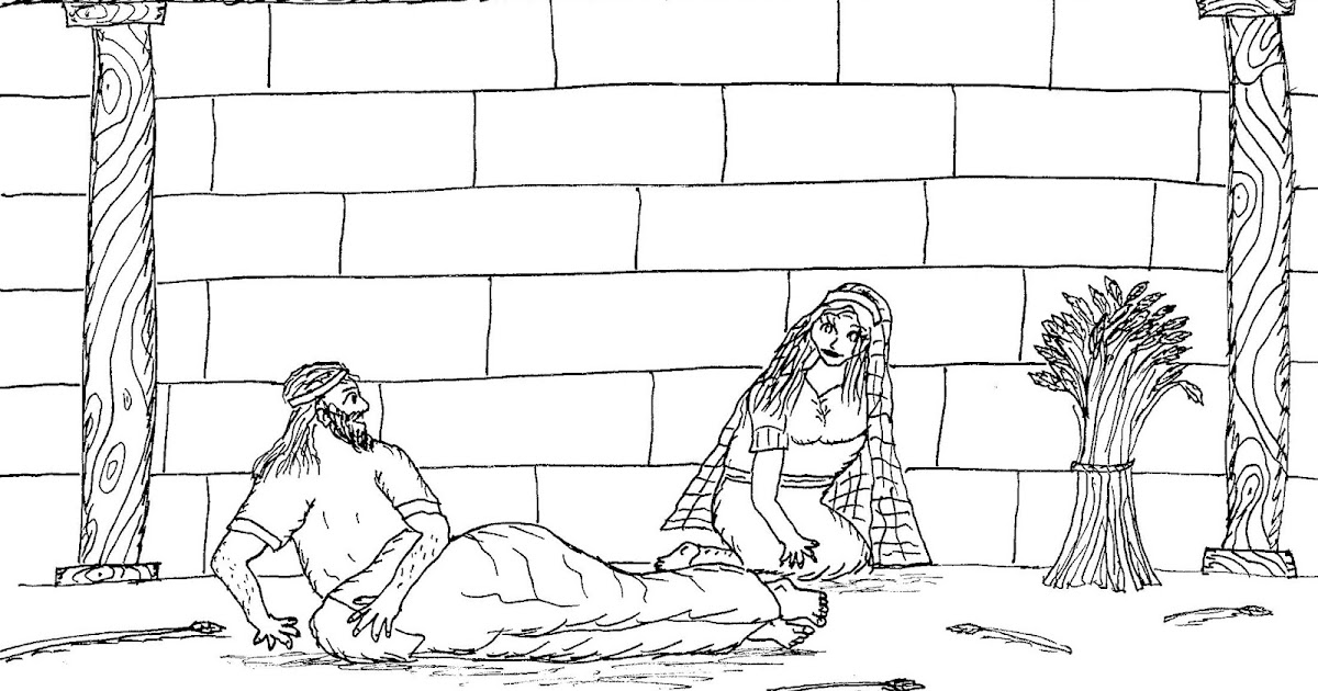 Robin's Great Coloring Pages: The Story of Ruth. . . what we can learn ...