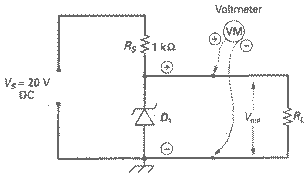 multimeter Test zener diode