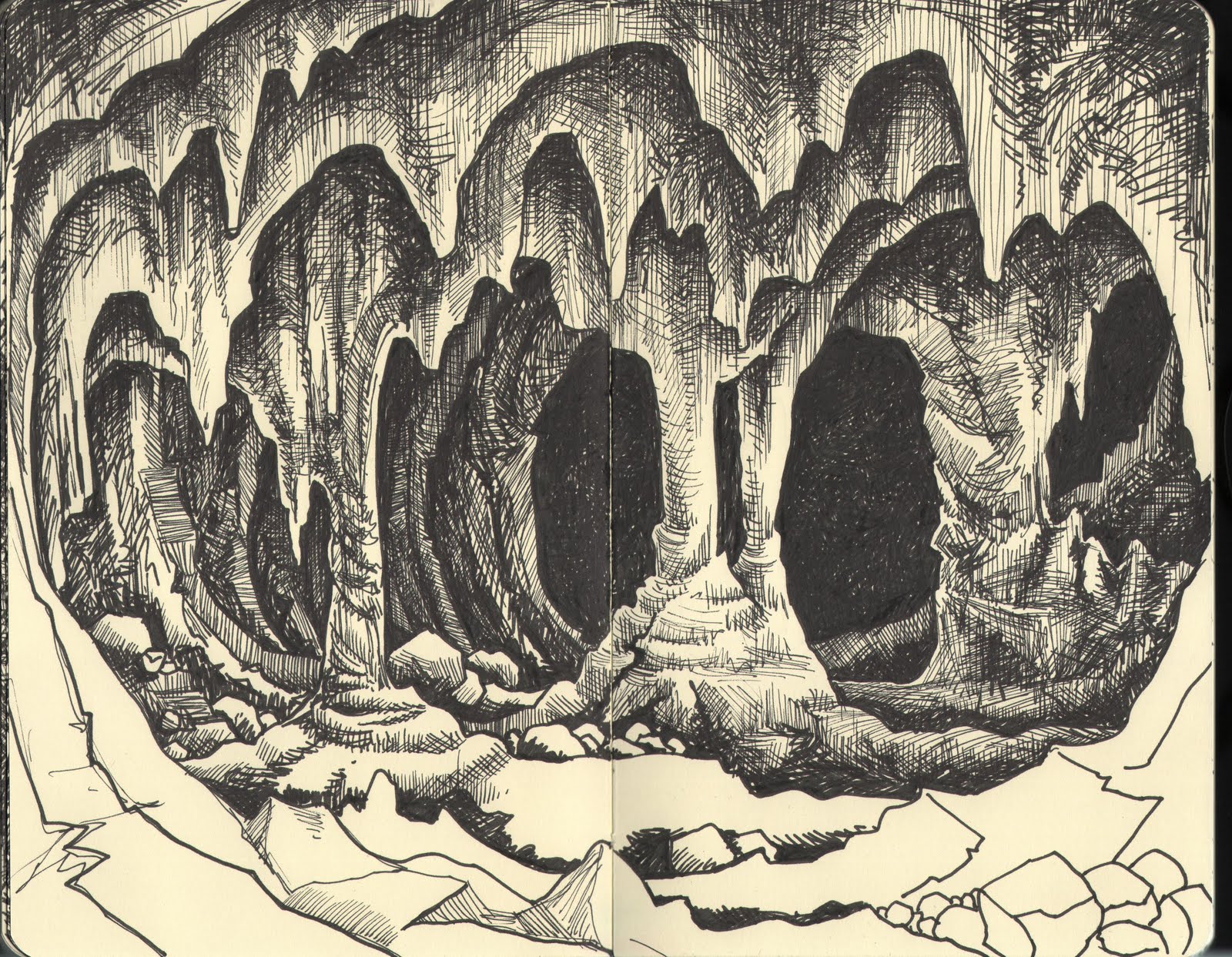 puredaft delineavit: Artists Sketchbook Project