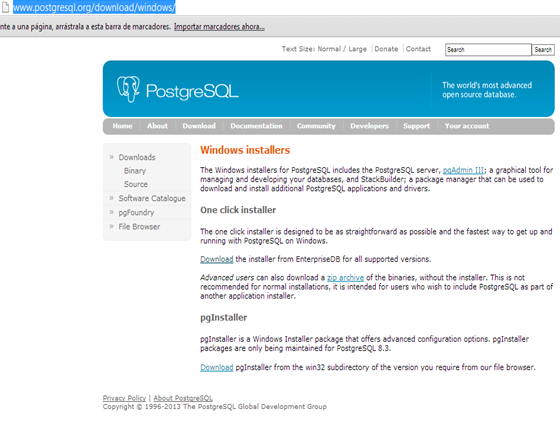 Manual de Instalación PostgreSQL 9.2