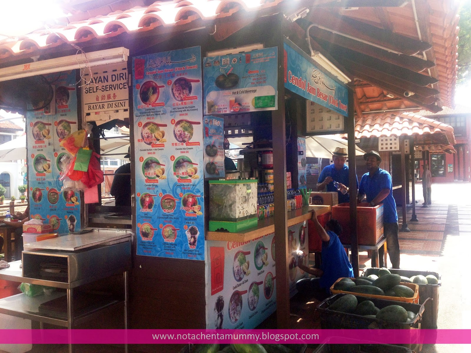 Cendol Jam Besar Melaka - Julia Ali