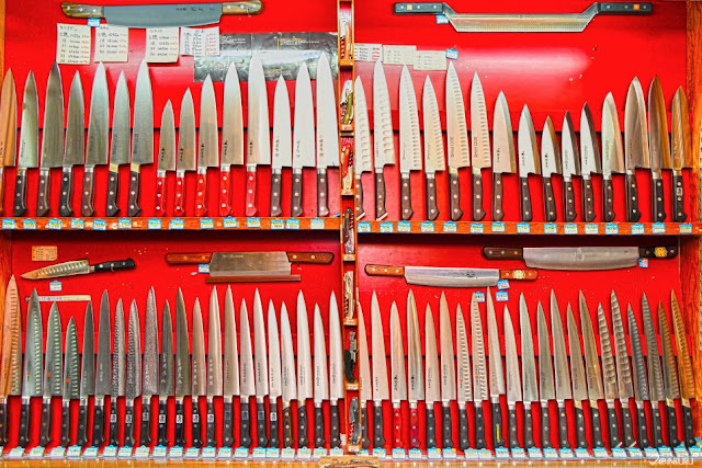 JAPANKURU: Shopping in Tokyo's Kappabashi Street 🗡 Knife Shopping in ...