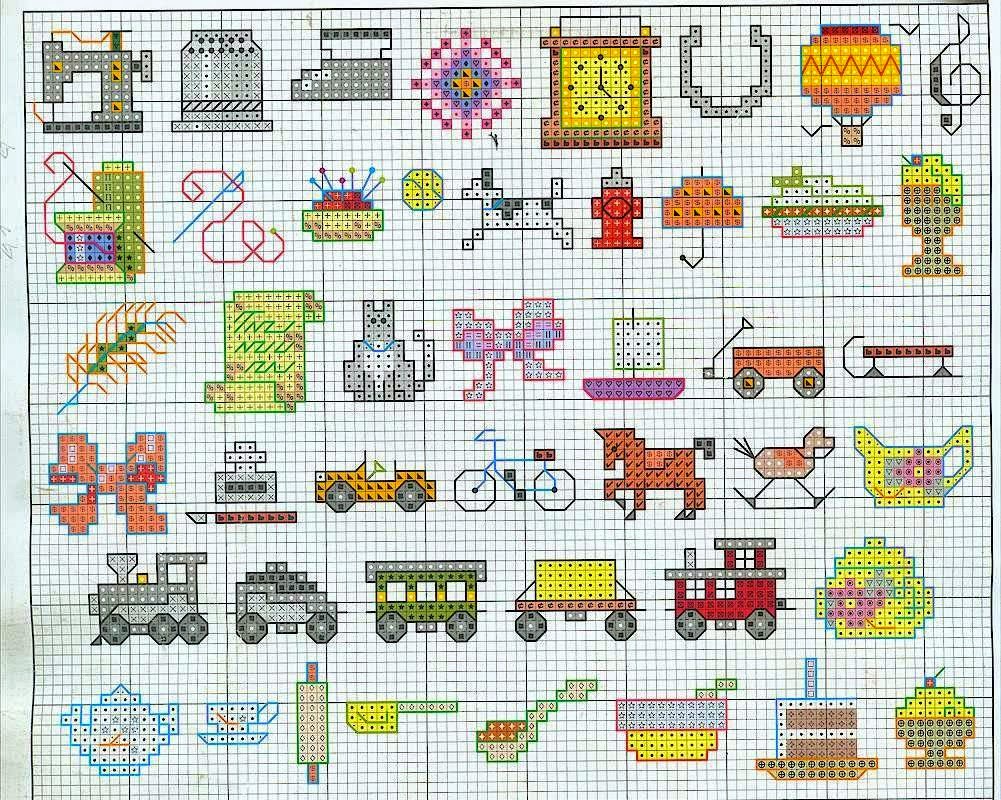 Grande raccolta di Schemi e grafici per Punto croce free: Raccolta di ...