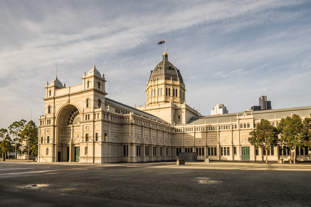 MMPhoto: 1880 Royal Exhibition Building Melbourne