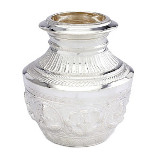 MADHAVI SILVER PALACE: SILVER BUCKET,VESSELS,BINDE,ANTIQUE ITEMS