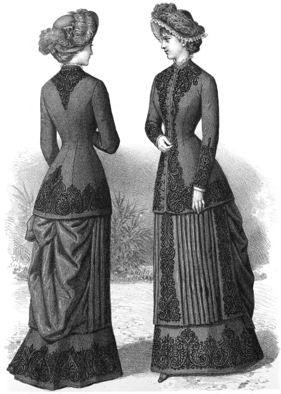 19th Century Historical Tidbits: 1882 Men's & Women's Fashions