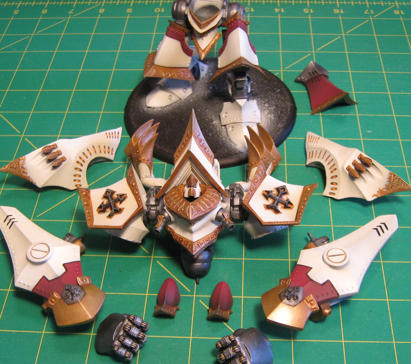 Kevin's Miniatures & Hobby Table: Step-by-Step: Judicator Colossal