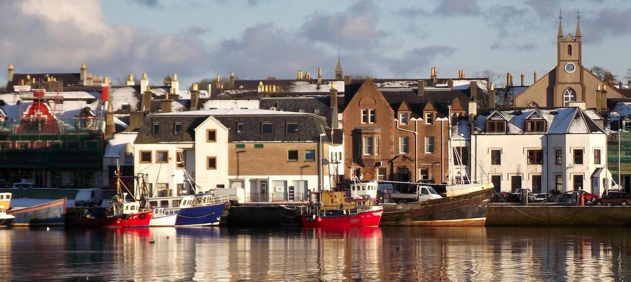 Ultima Thule: Stornoway,Hebrides' colourful little capital and a ...