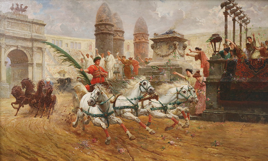 Paintings by Edouardo Ettore Forti (1850-1940)