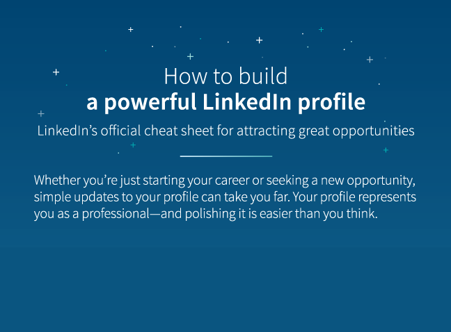 How to Build a Powerful LinkedIn Profile - #Infographic