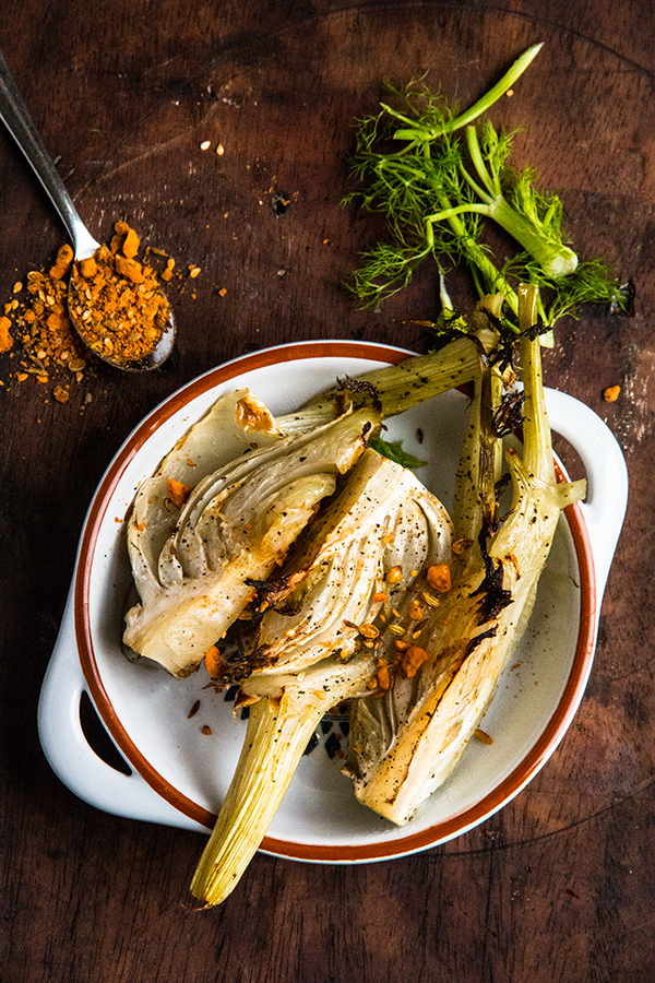 Koper włoski (fenkuł) + dukkah | Nóż i Widelec