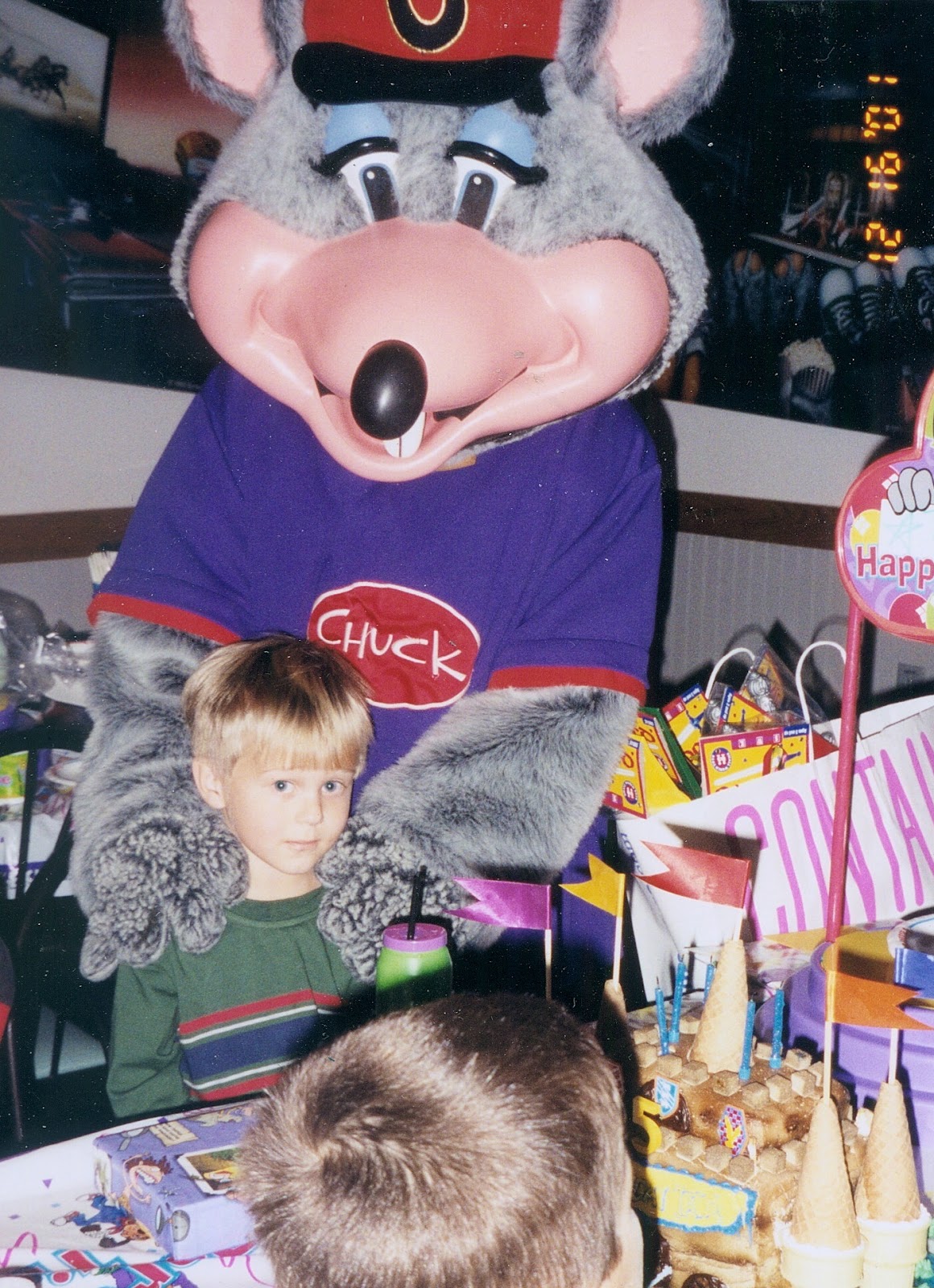 Chuck E Cheese Happy Birthday