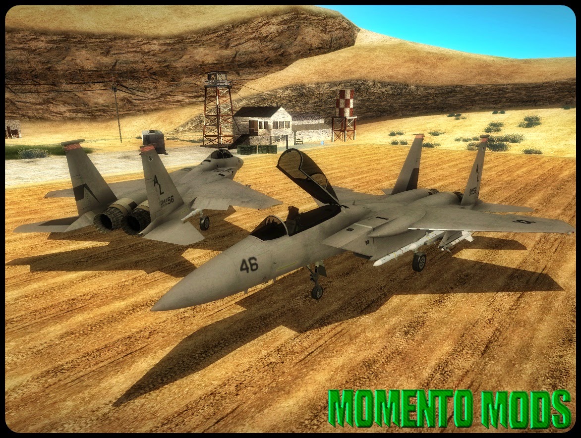 GTA SA - F-15C Eagle | Momento Mods - Mods Para GTA, Carros, Mods Cleo ...