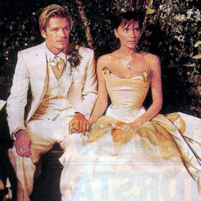 Sports Stars Celebrity: David Beckham's Wedding Pictures
